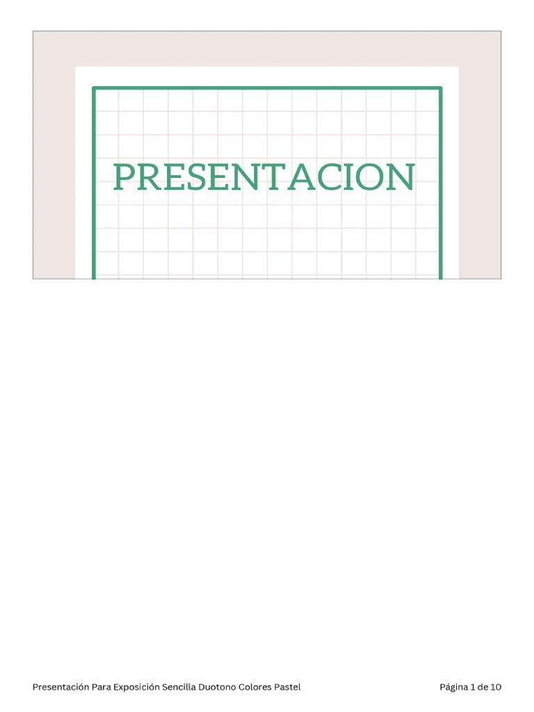 PRESENTACION | PDF