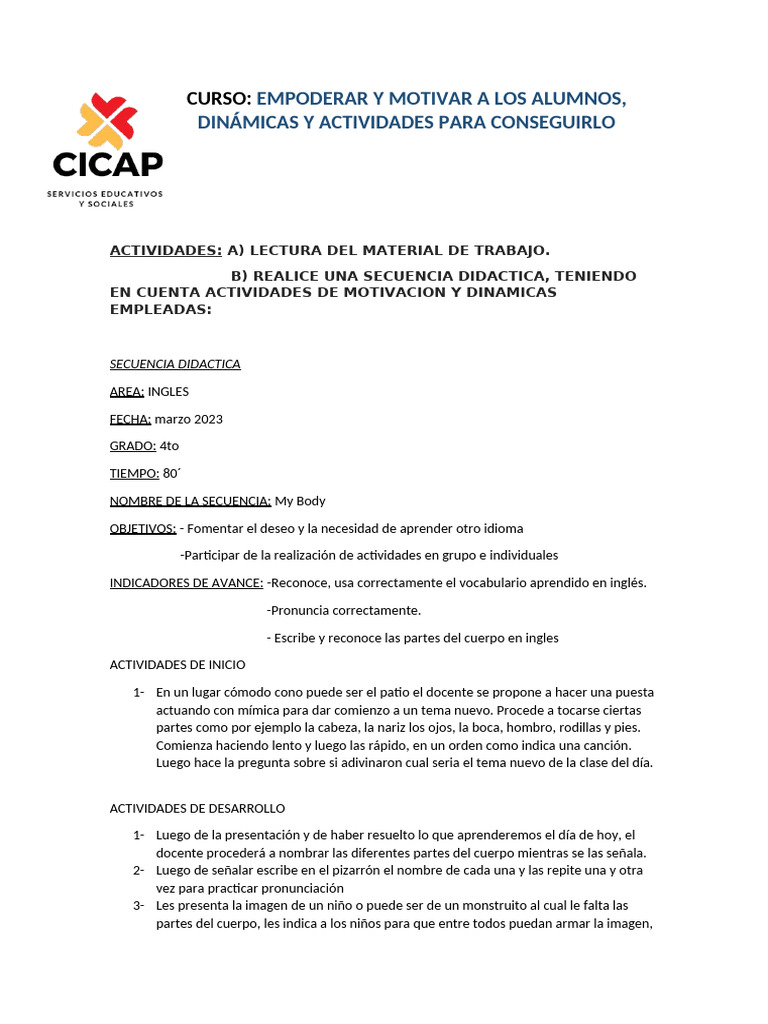 Empoderar a Alumnos de 4to Grado | PDF | Aprendizaje