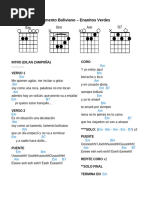 LAMENTO BOLIVIANO, Enanitos Verdes - Acordes | PDF
