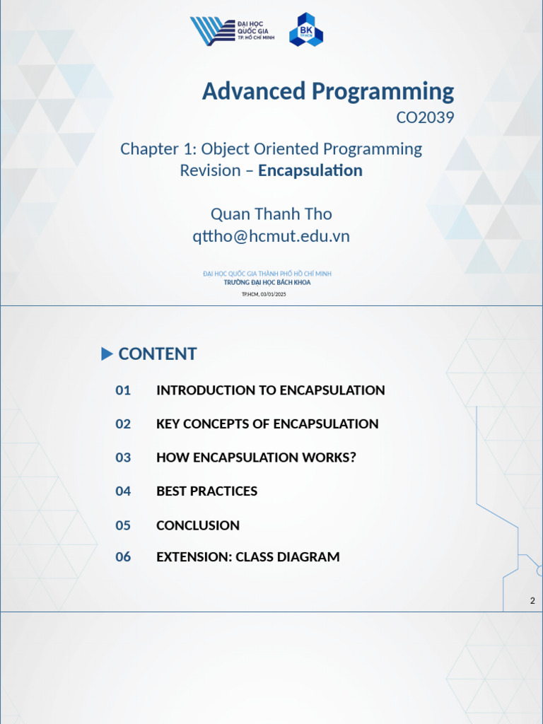 Chap1_Encapsulation (3) | PDF | Class (Computer Programming) | Computer ...