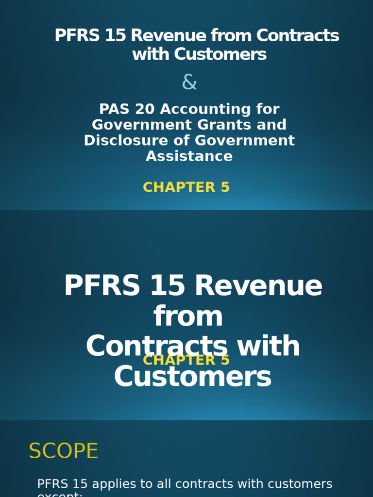 PFRS 15 Revenue Recognition Guidelines | PDF | Income | Prices