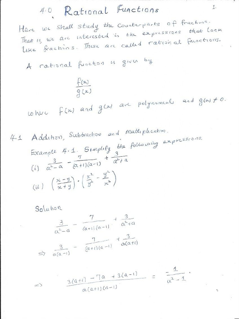 Mat 111 Lecture 4 | PDF