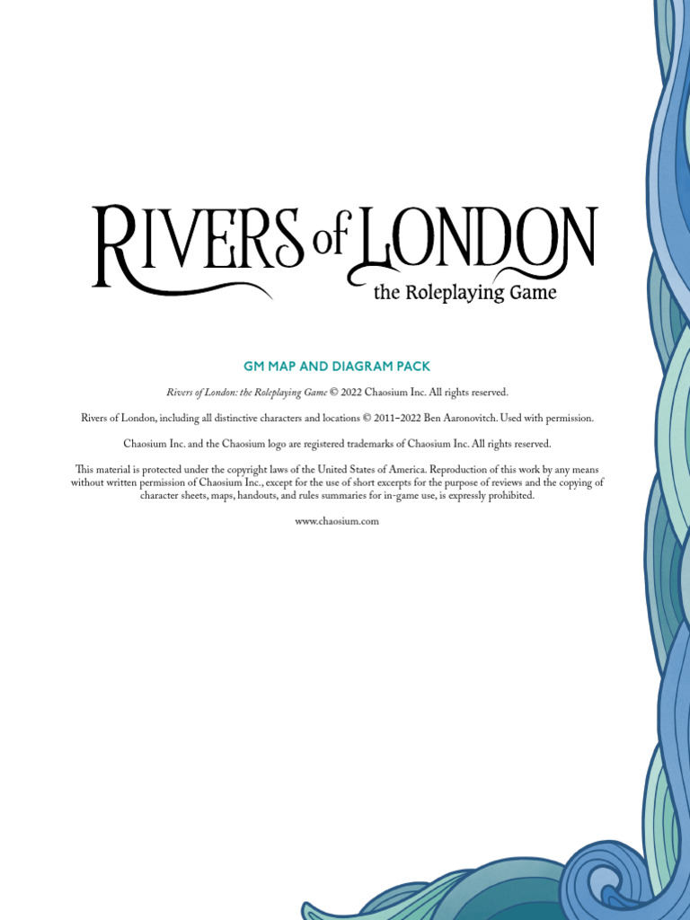 Rivers of London RPG - GM Map and Diagram Pack | PDF | Room | Interior ...