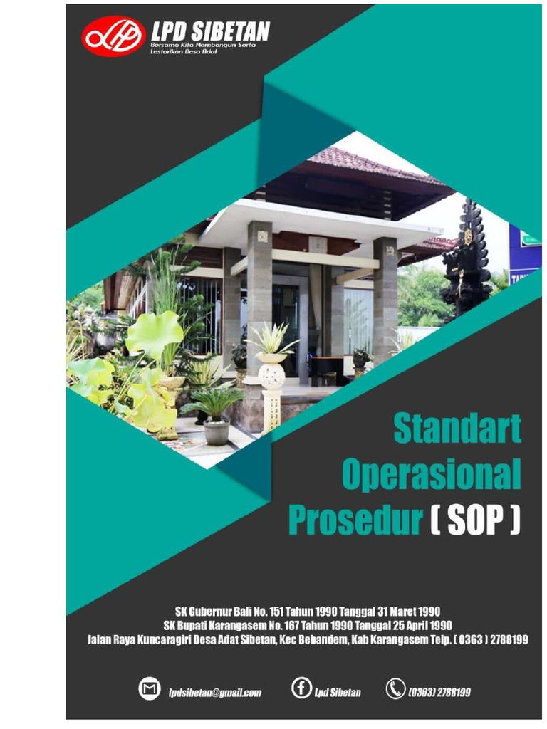 SOP TABUNGAN LPD Sibetan | PDF