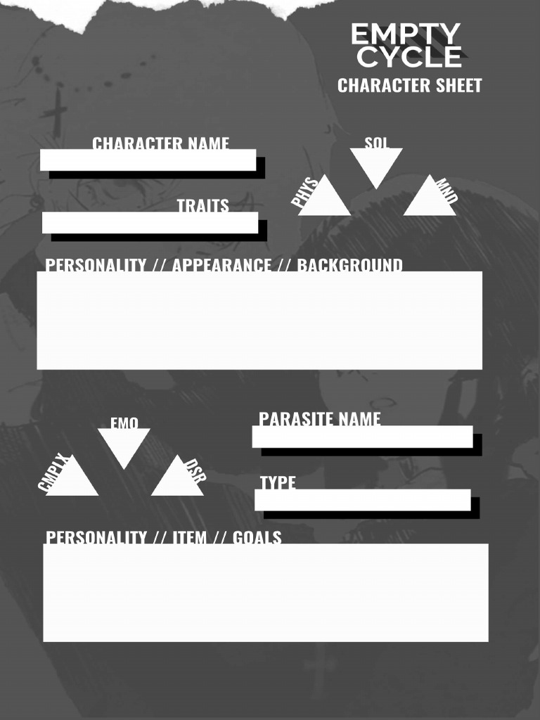 Character-Sheet-Grayscale | PDF
