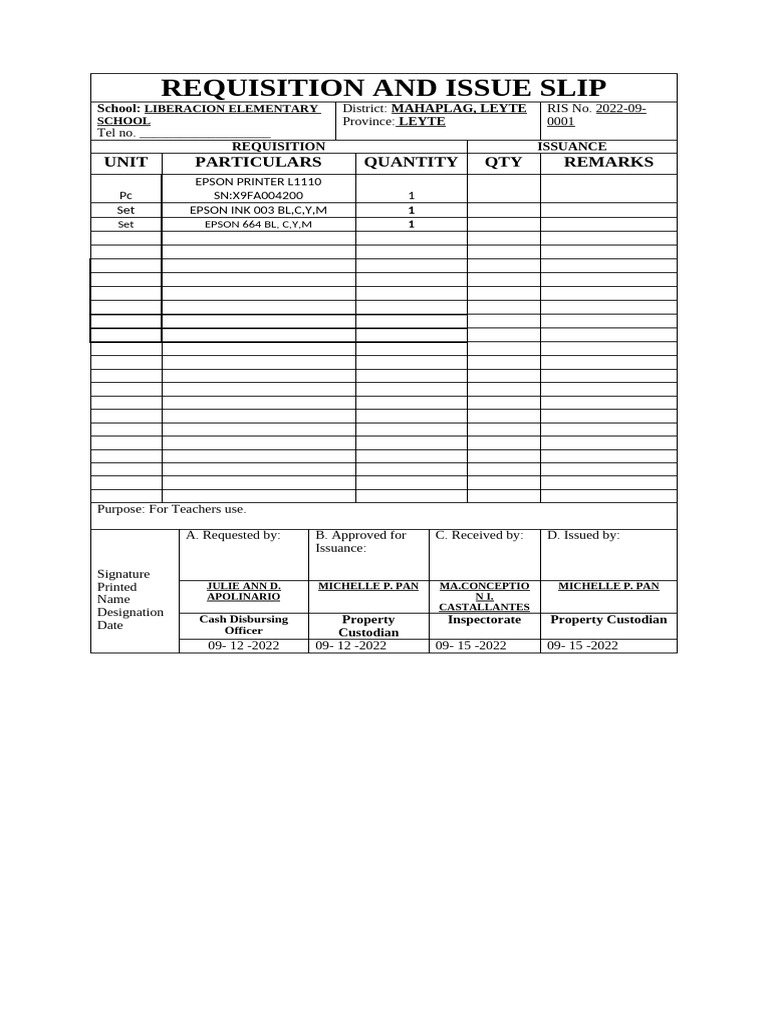 Ris | PDF | Writing Implements | Office Equipment