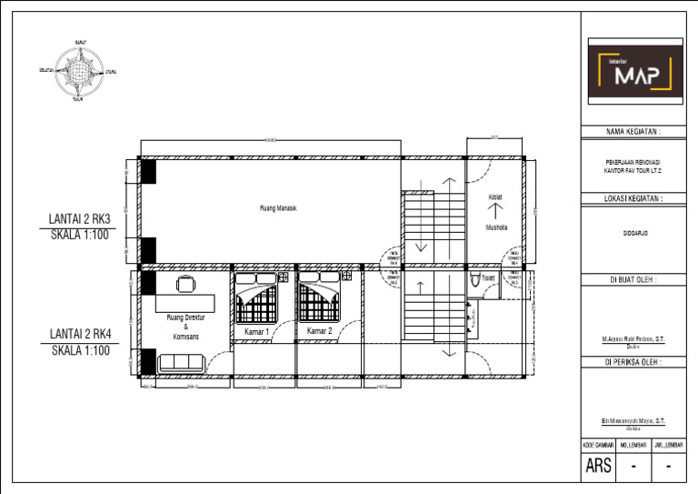 Layout LT.2 Kantor Fav Tour | PDF