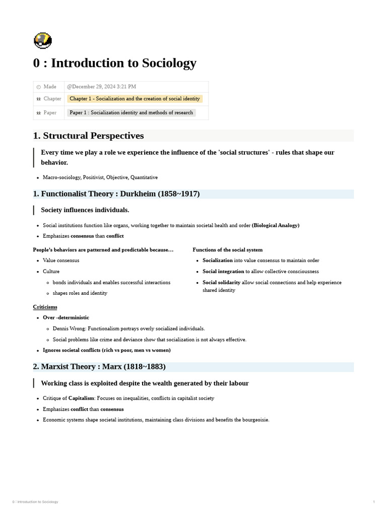 0__Introduction_to_Sociology | PDF | Sociology | Society