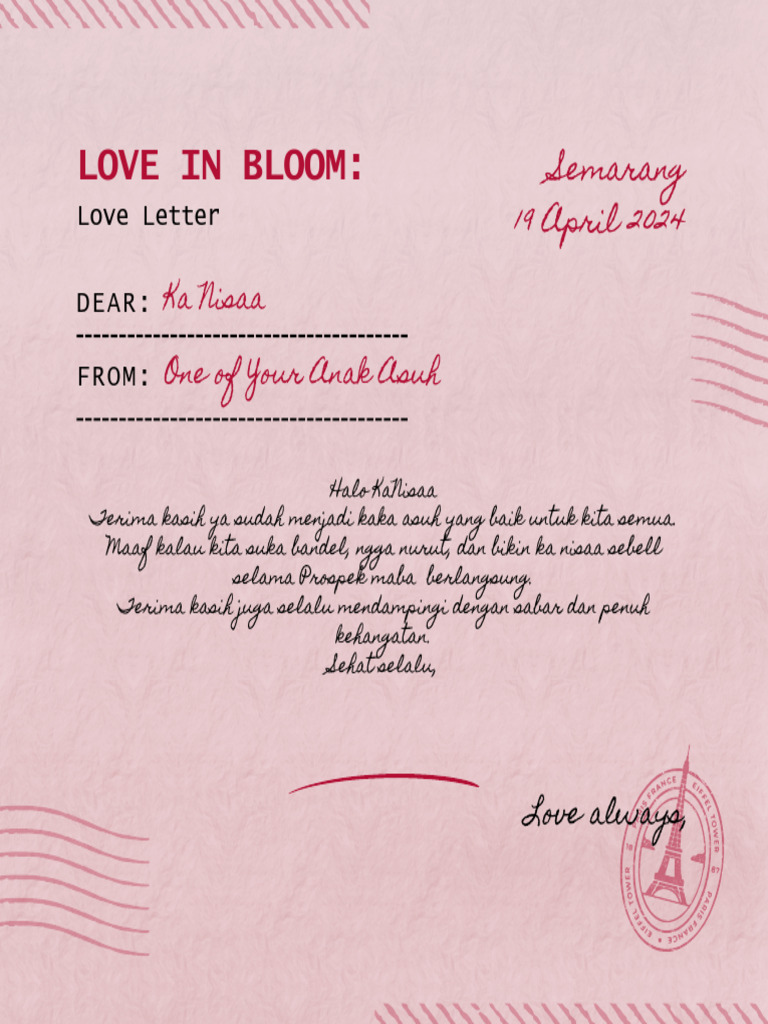Love Letter | PDF