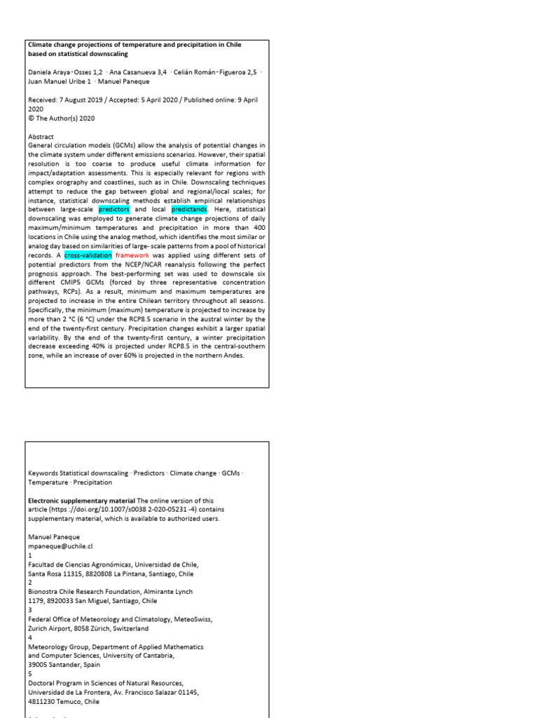 Climate | PDF | General Circulation Model | Climate