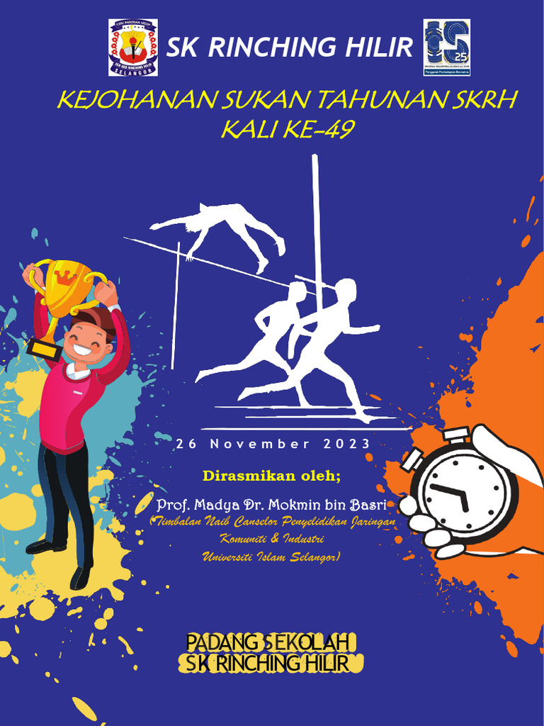 Buku Program Sukan Sekolah 2023 | PDF