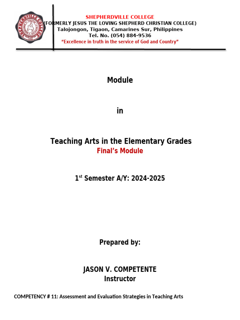 Art Assessment Strategies for Teachers | PDF | Educational Assessment ...