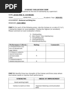 Ojt Performance Evaluation | PDF | Evaluation | Evaluation Methods