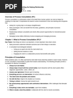 Schein - The Role of The Consultant Content Expert or Process ...