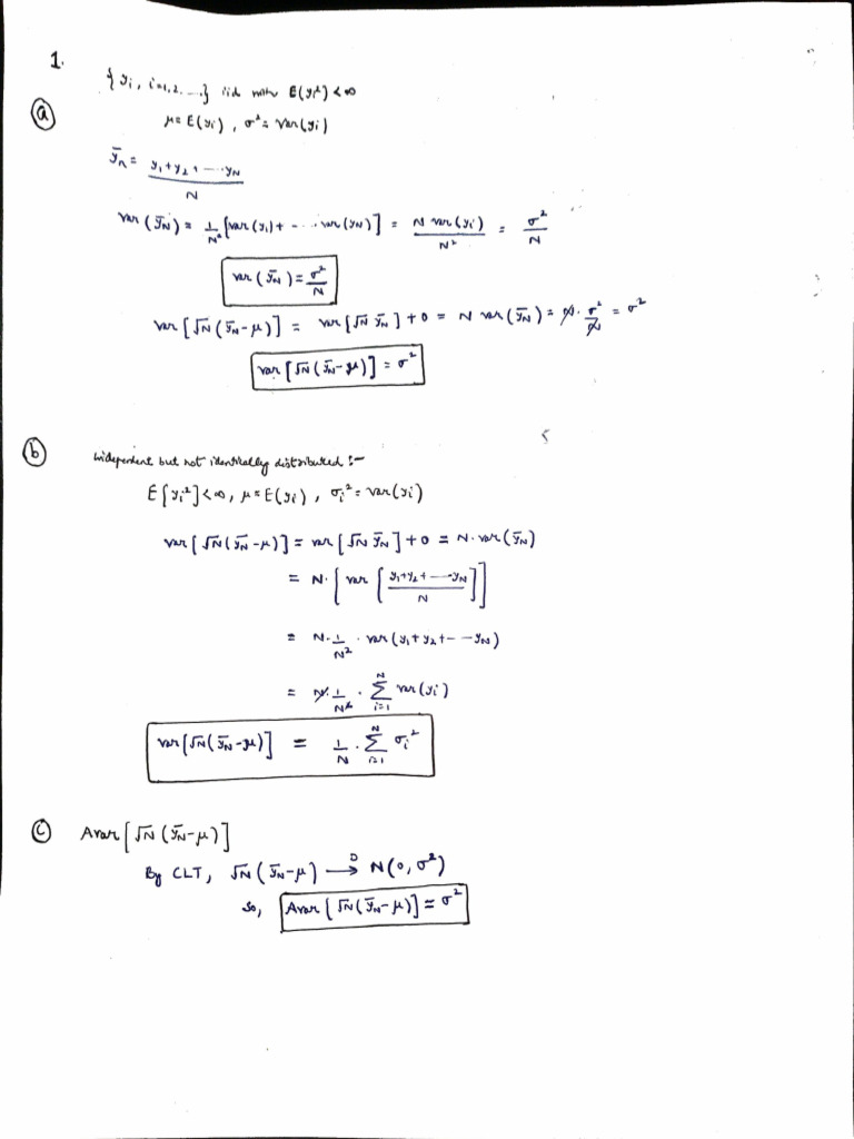 Econometrics II - PS 1 | PDF