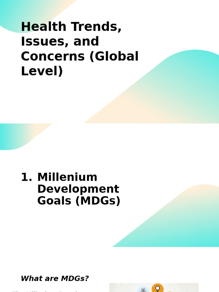 Global Health Trends and Initiatives | PDF | Millennium Development Goals