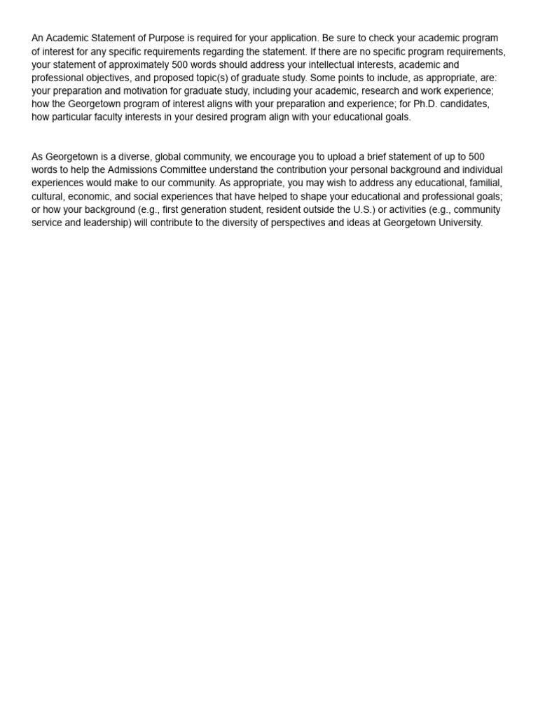 Georgetown | PDF