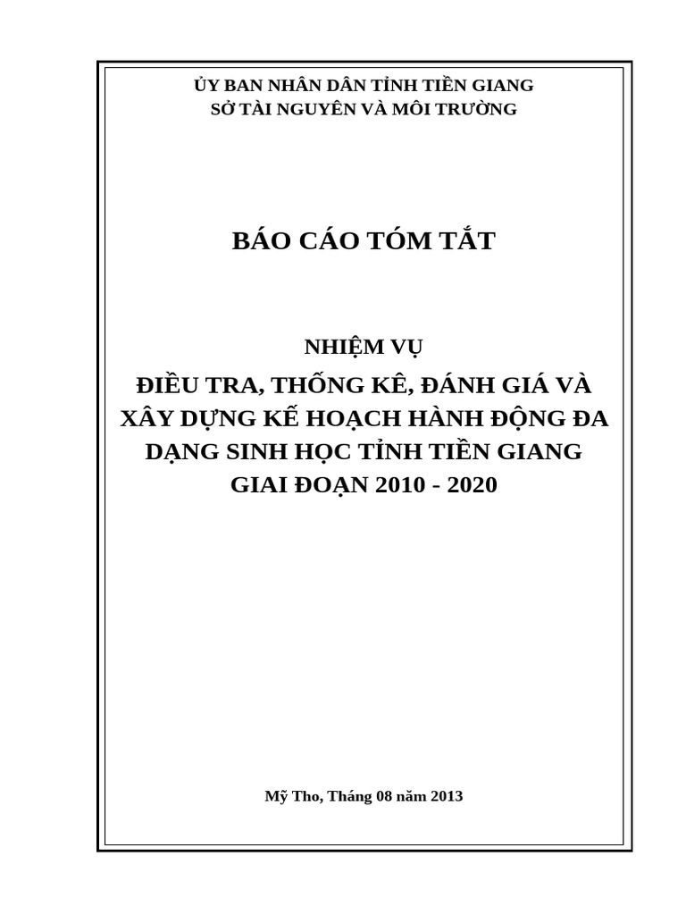 KHHD Da Dang Sinh Hoc | PDF