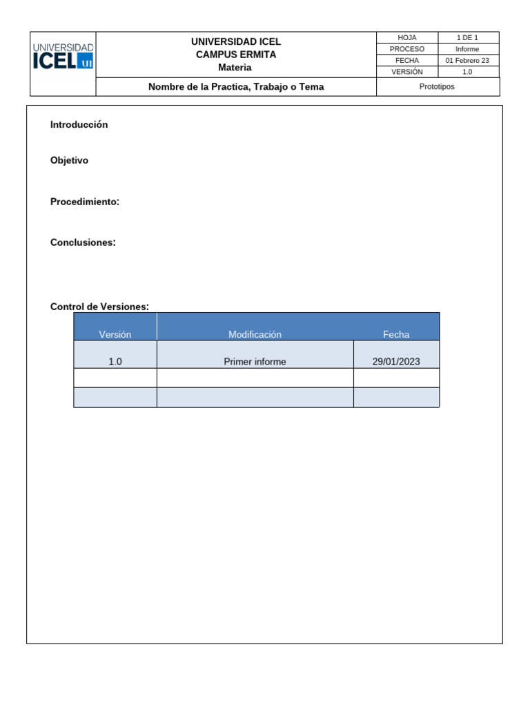 Formato Master1 | PDF