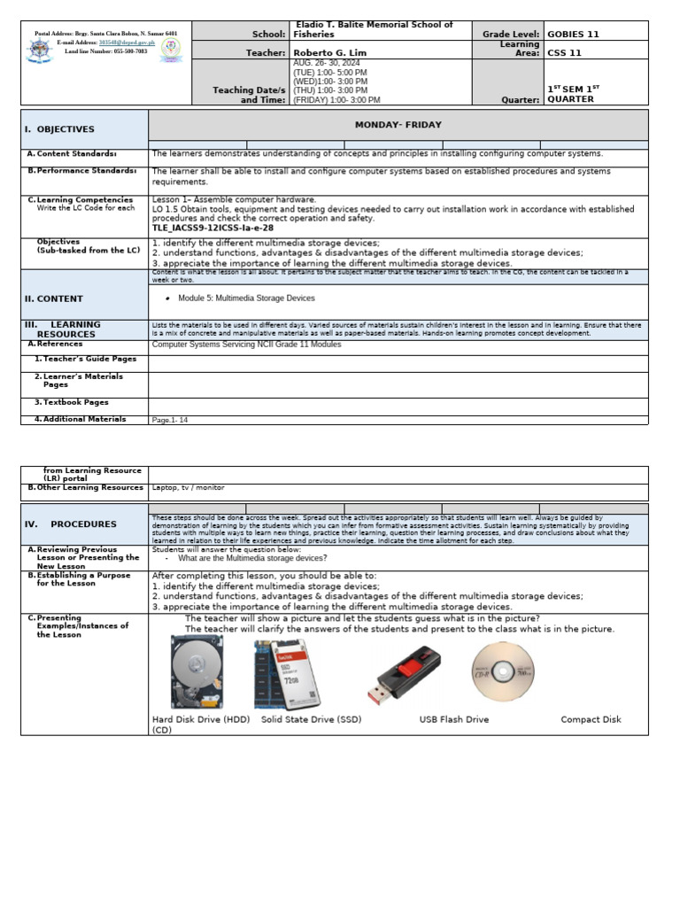 DLL WEEK 5 MODULE 5 CSS | PDF | Learning | Multimedia DLL WEEK 5 MODULE 5 CSS | PDF | Learning | Multimedia