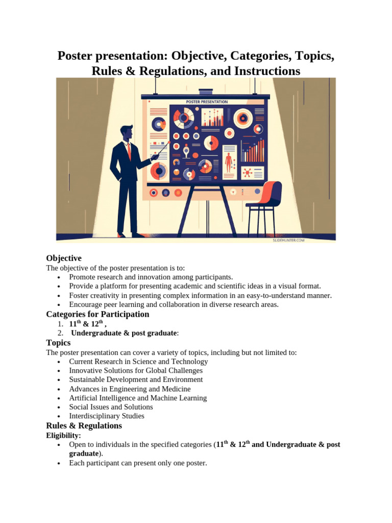 Poster Presentation Competion | PDF | Learning