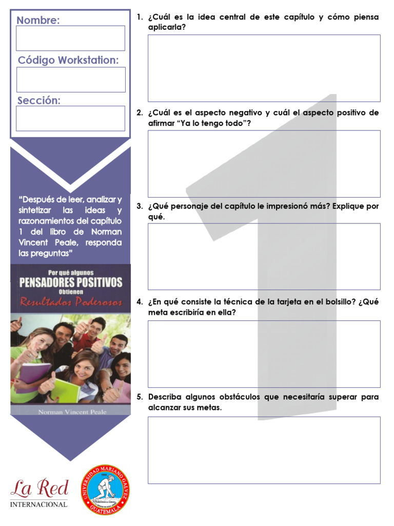 Tarea Capitulo 1 | PDF