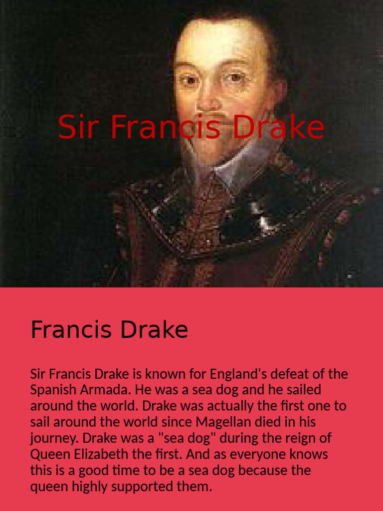 Sir Francis Drake | PDF