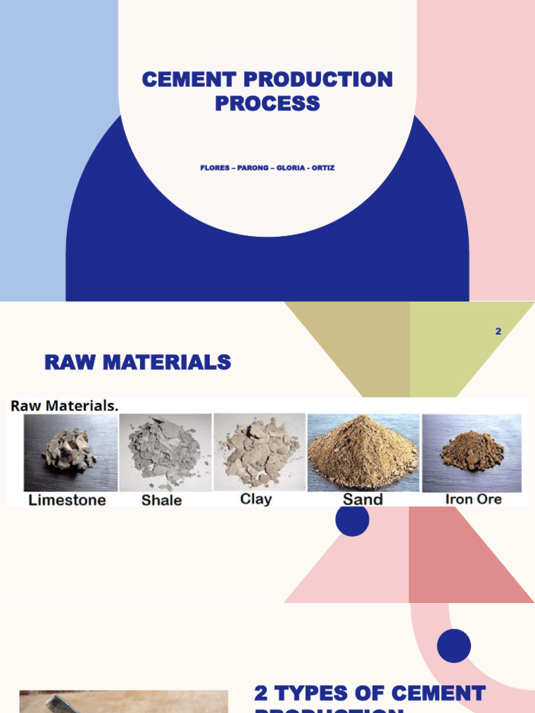 Cement Production Processes Explained | PDF | Mill (Grinding ...