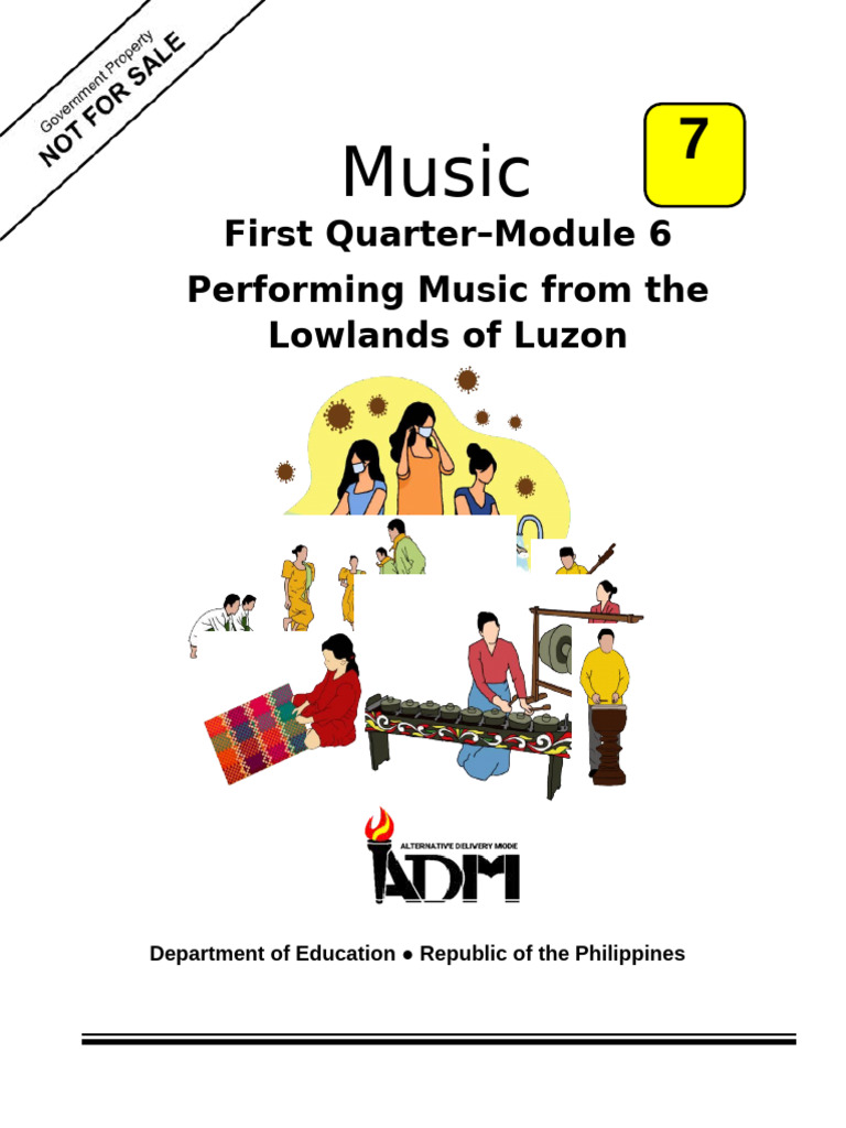 Music7 q1 m6 v1 (Final) | PDF | Musical Instruments | Performing Arts