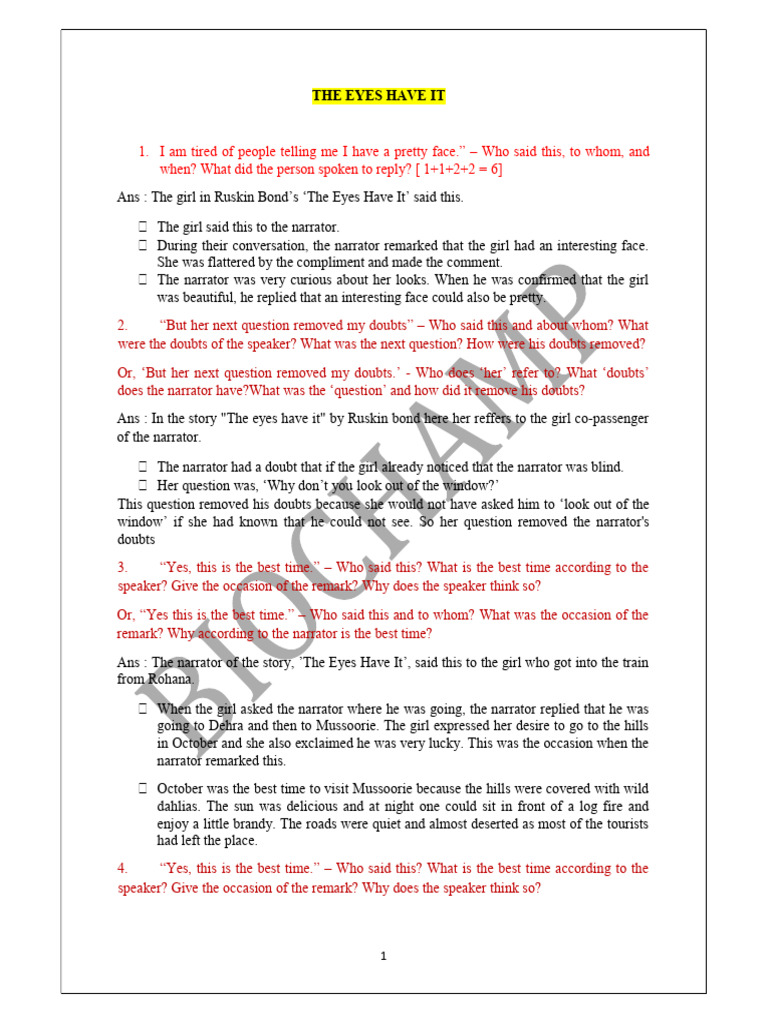 Literature Exam Prep Guide | PDF