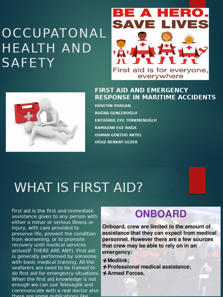 Occupatonal Health and Safety | PDF | Hypothermia | First Aid