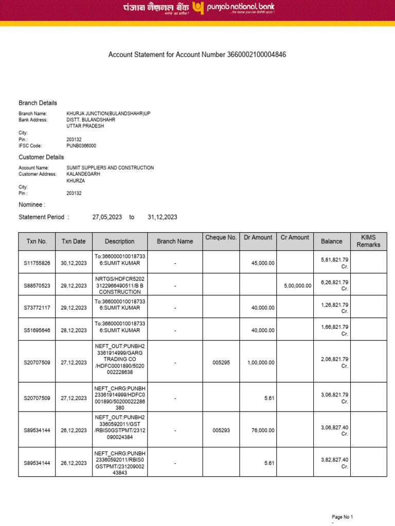 Op Transaction History 26!02!2025 | PDF | Banks | Private Sector