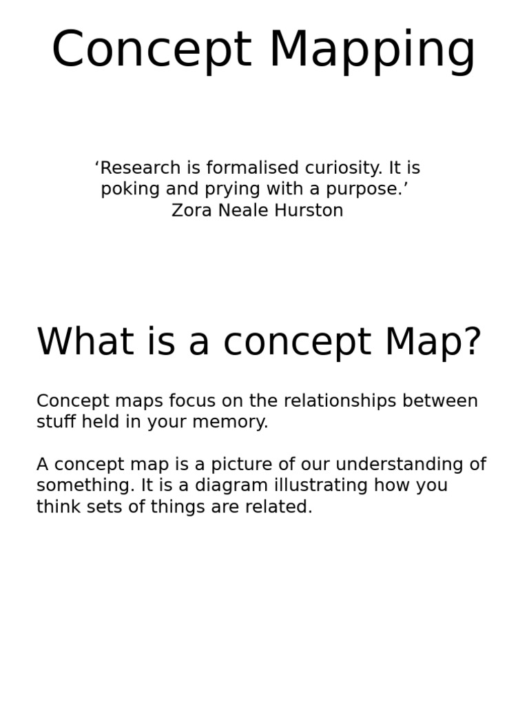 Concept Maps | PDF