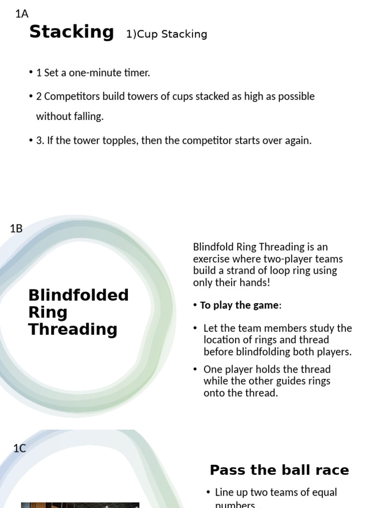 Amazing Race Activities | PDF