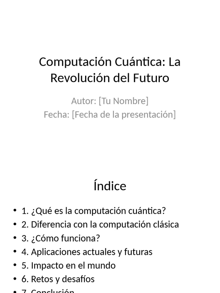 Ejemplos de Computación Cuántica | PDF | Computación cuántica | Informática
