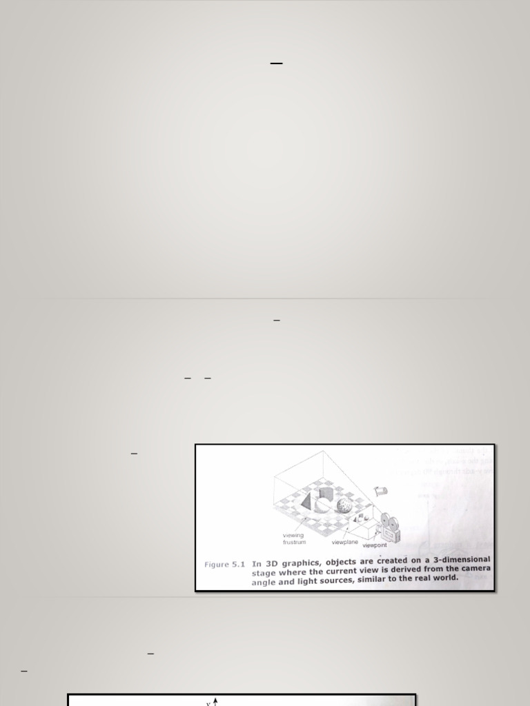Unit - 3 Three Dimensional Graphics | PDF | Cartesian Coordinate System ...