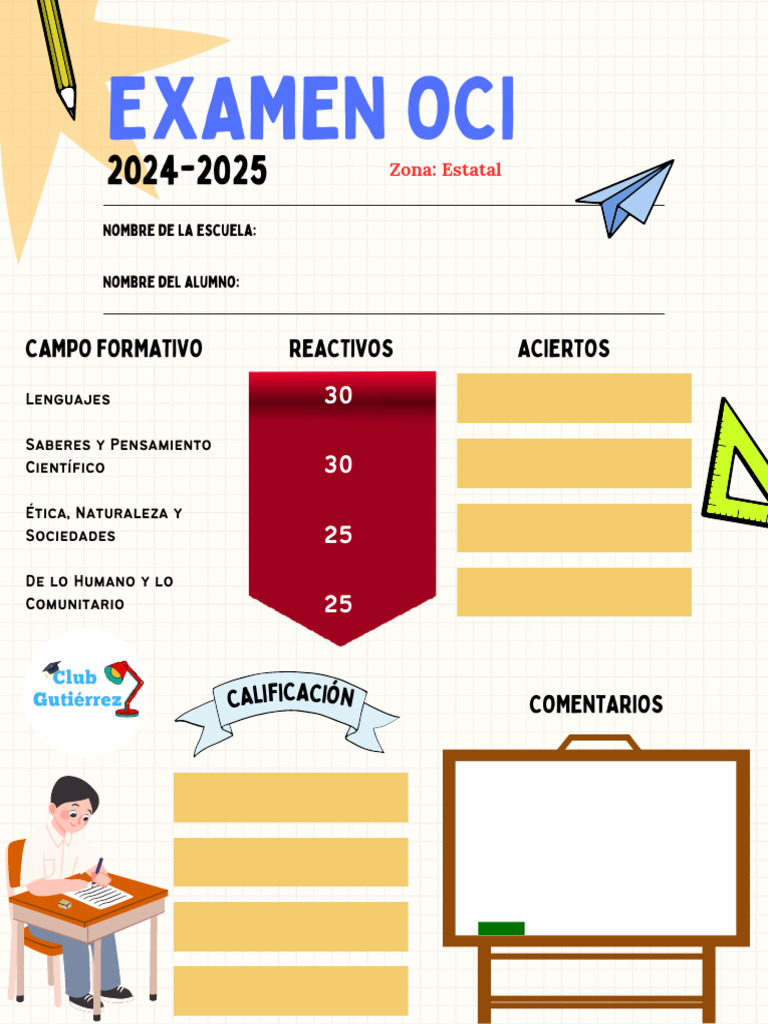 Examen OCI 2024-2025 Por Club Gutiérrez? (Examen Completo) . | PDF | Linfocitos | Agua