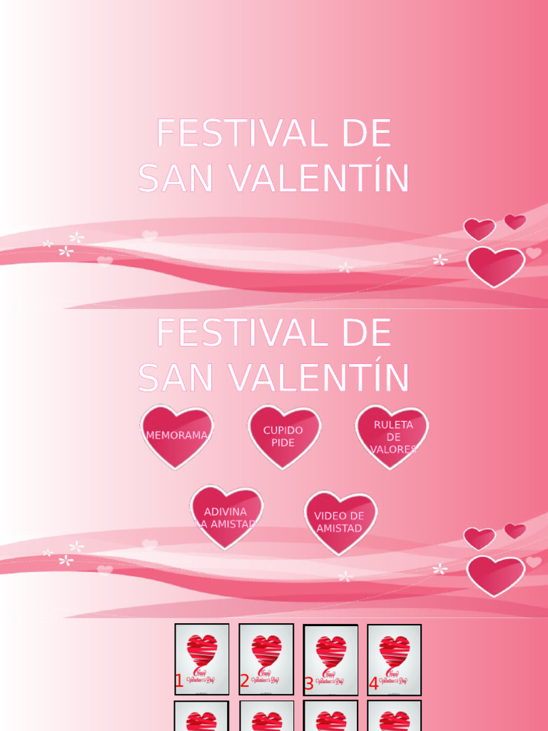 Festival de San Valentin | PDF