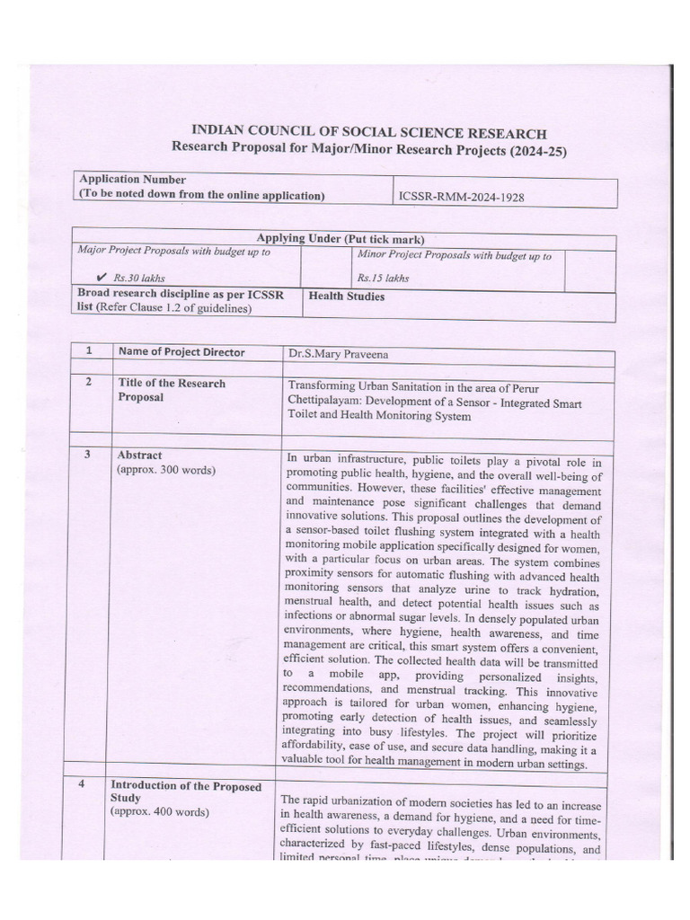 ICSSR OVERALL REPORT-01 | PDF
