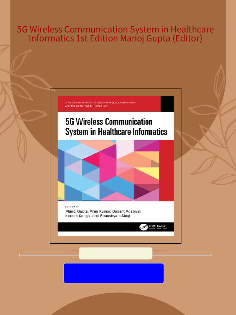 (FREE PDF Sample) 5G Wireless Communication System in Healthcare ...