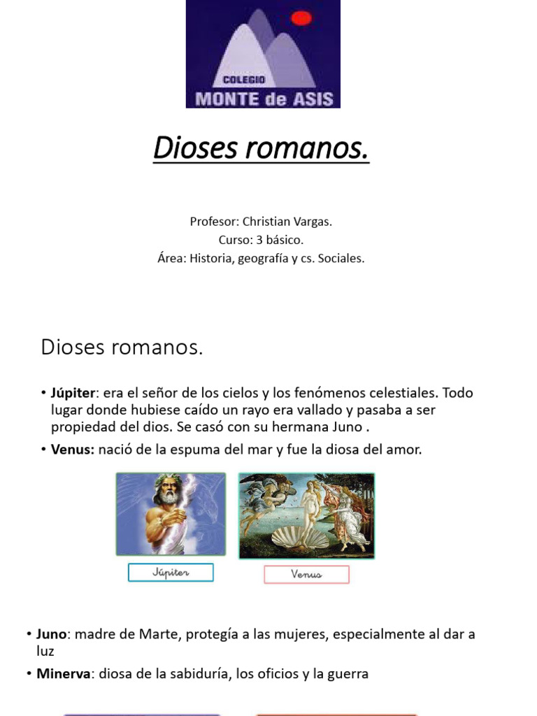 Dioses Romanos | PDF