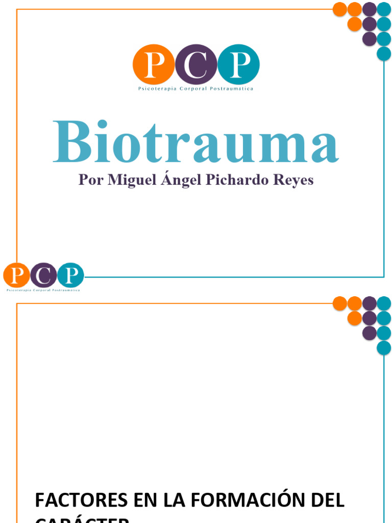 Biotrauma Módulo II PCP | PDF | Complejo de Edipo | Las emociones