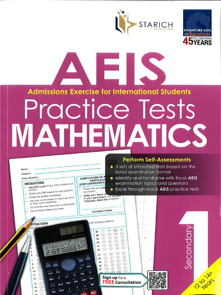 Aeis Maths s1 | PDF