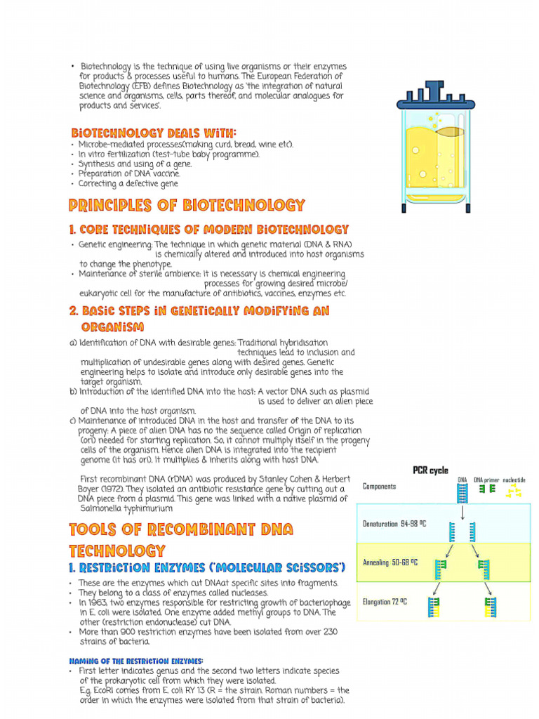 Biotechnology | PDF