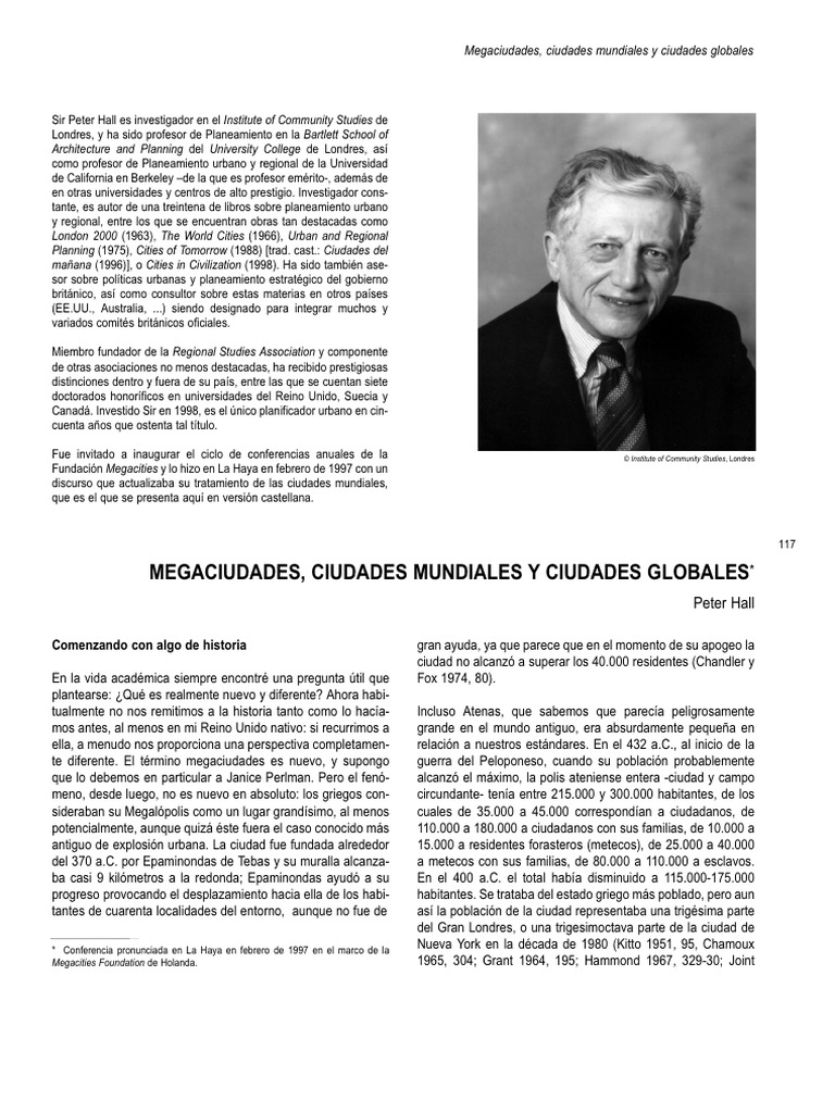 Texto 6_Hall | PDF | Londres | Turismo