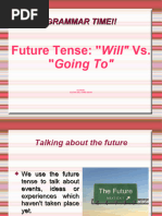 WILL vs. GOING To Worksheet Live Worksheets | PDF