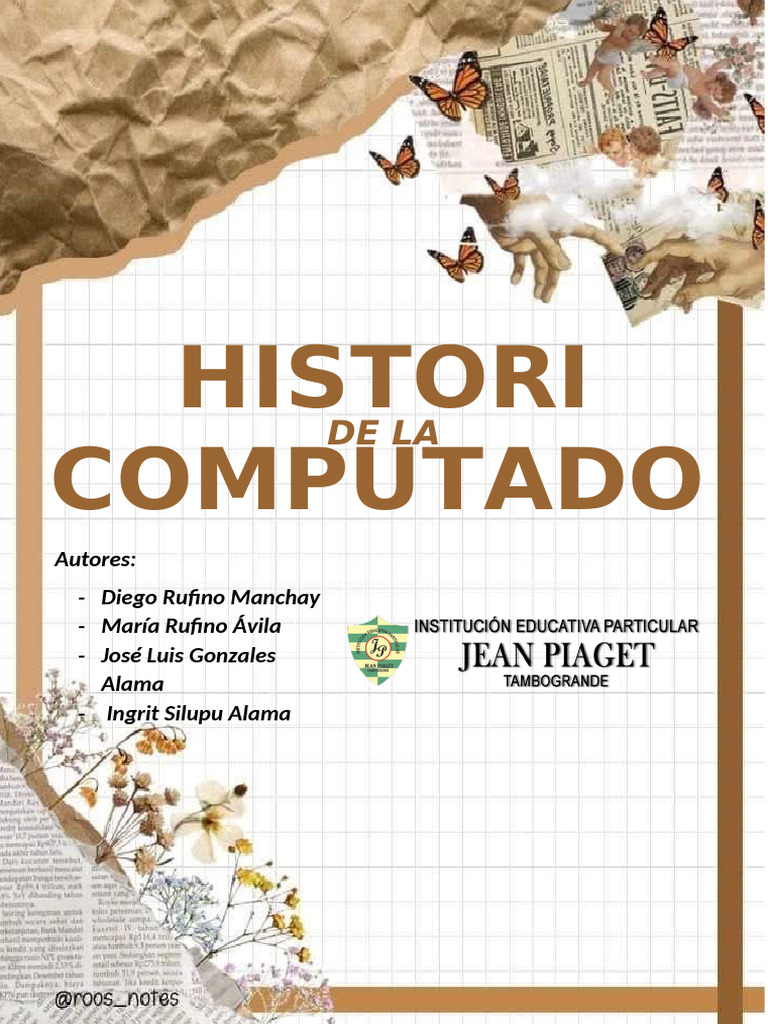 Historia de la computacion | PDF | Informática | Computadoras personales