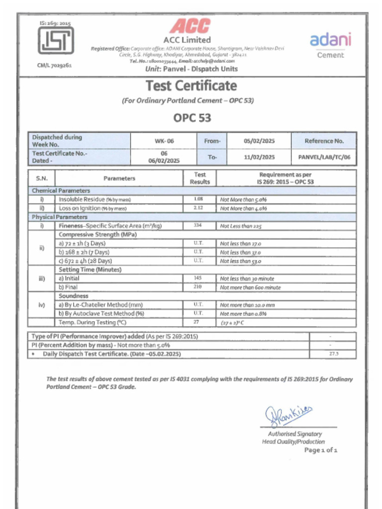 Acc Week No 06 Opc (Ut 05.02.2025) | PDF
