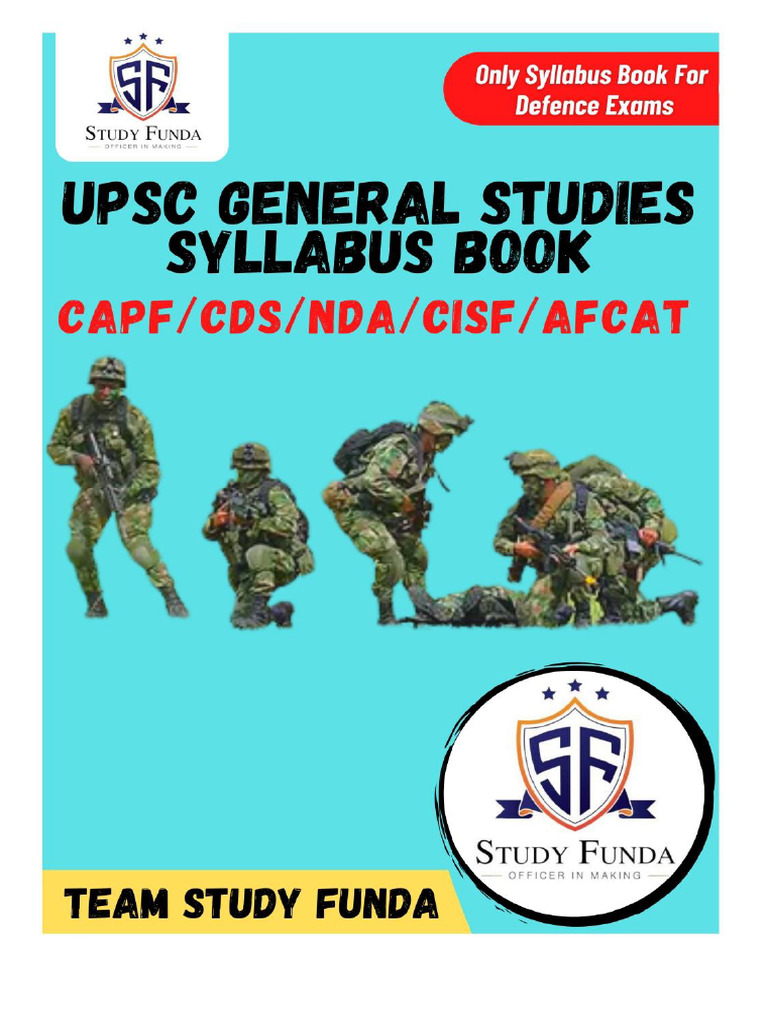 UPSC SYLLABUS CAPFCDSpdf | PDF