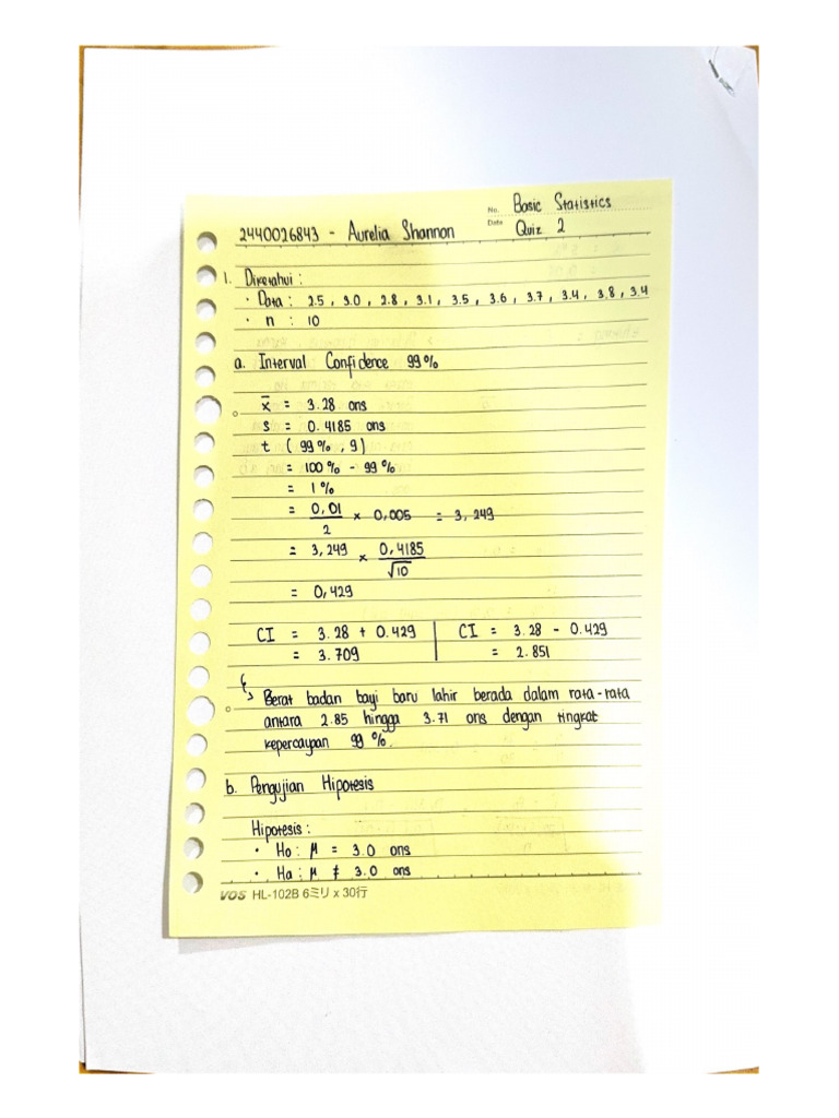 Basic Statistics | PDF